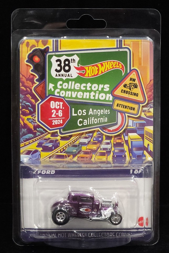 Hot Wheels 32 1932 Ford So Cal Hot Rod 2024 Collectors Convention Car ...