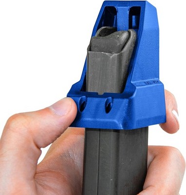 Universal Pistol Magazine Loading Tool - Quickly Load Mags w/ Stiff ...