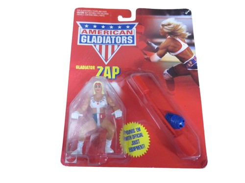 Vintage 1991 Mattel AMERICAN GLADIATORS ZAP mini figure MOC | eBay