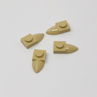49668 LEGO Parts Plate Modified 1x1 w/ Tooth Horizontal TAN (4) | eBay