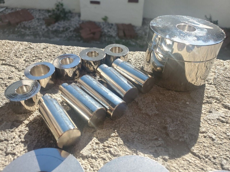 BIG Coin Ring Punch Set, YES Spacers 2inch Coin rings MONEY MAKER ...