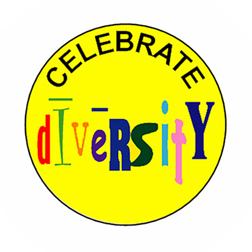CELEBRATE DIVERSITY pin button badge peace equality LGBT | eBay