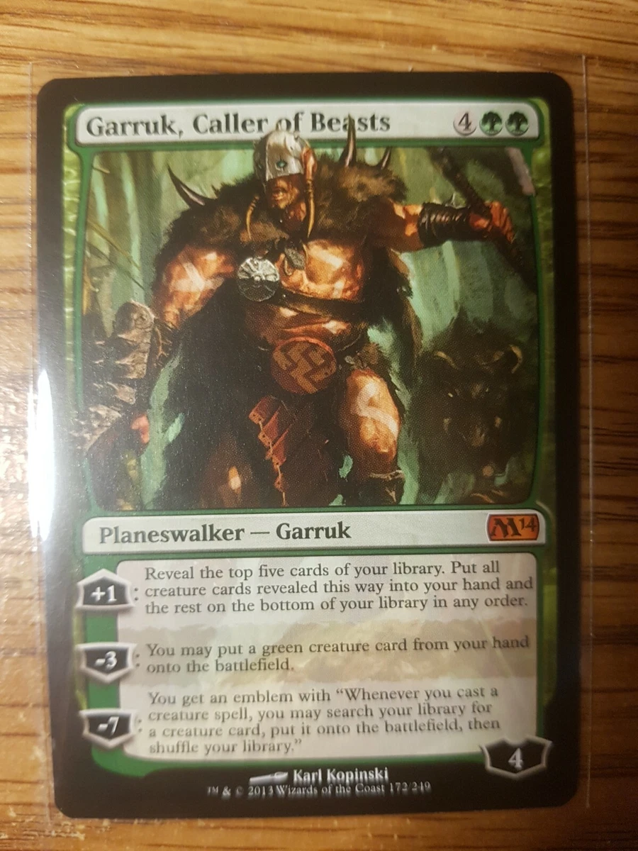 Garruk Caller Of Beasts