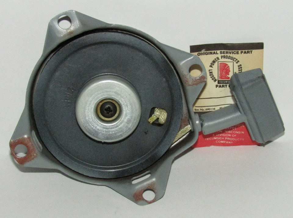 NEW TECUMSEH LAUSON POWER PRODUCTS RECOIL STARTER ASSEMBLY PART NO ...