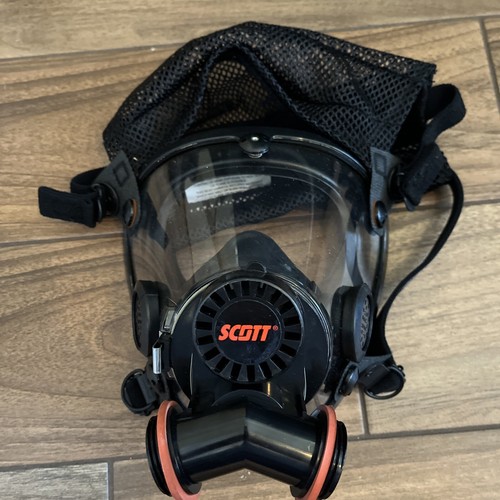 scott av 2000 mask large With Cartridge Adapter Full Face Respirator | eBay