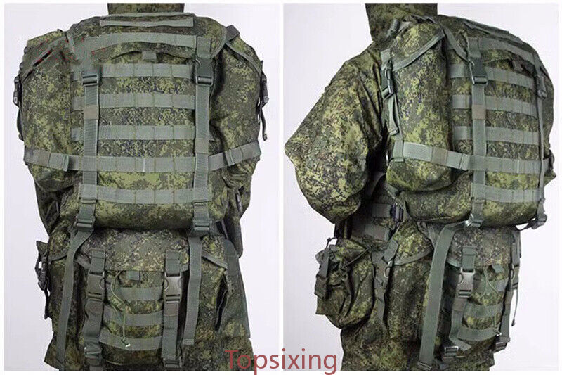 Russian 6sh117 EMR Tactical Backpack Patrol Knapsack Tactical Green Bag ...