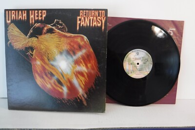 Uriah Heep, Return to Fantasy, 1975 Warner bros. BS 2869 Gatefold Hard ...