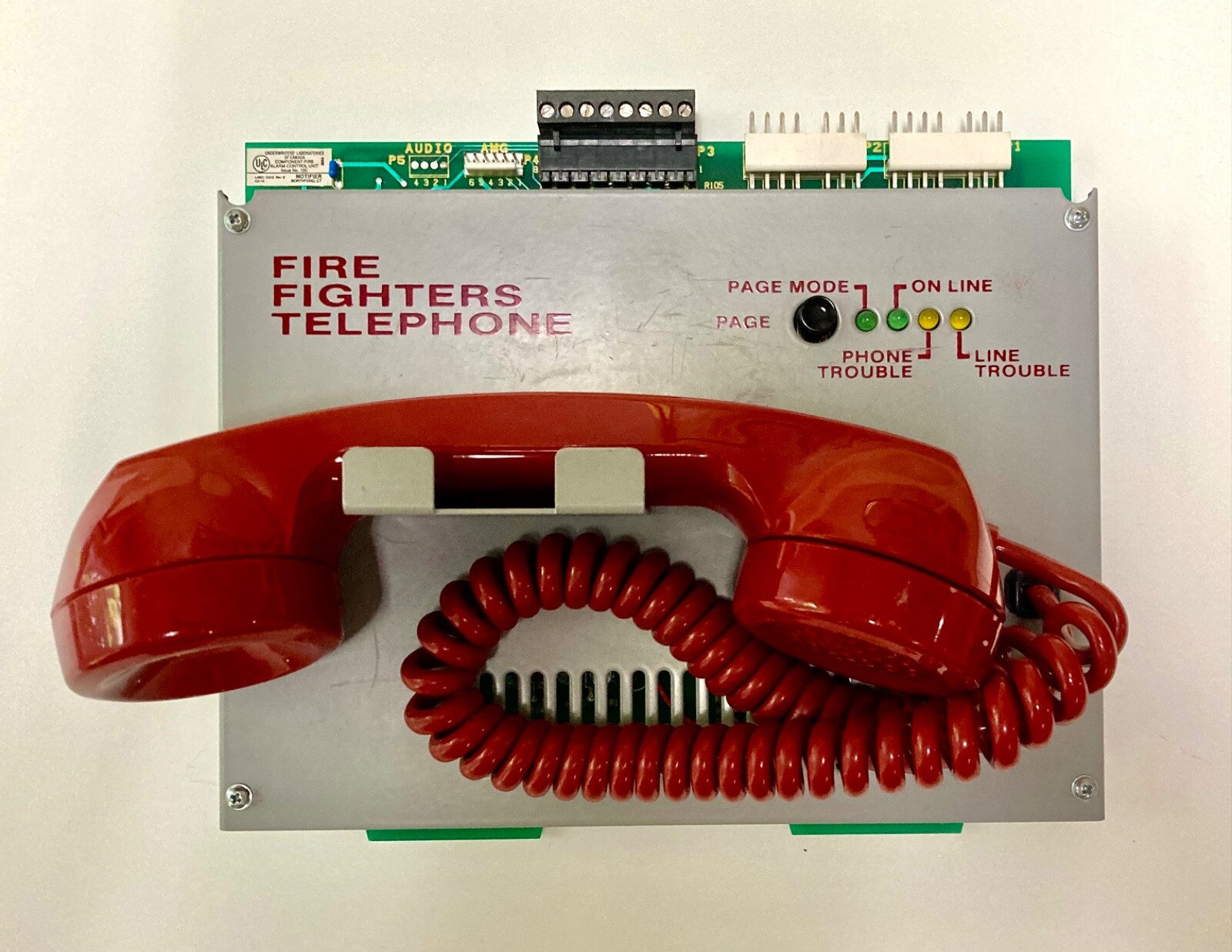 Notifier FFT-7 Fire Fighters Telephone | eBay