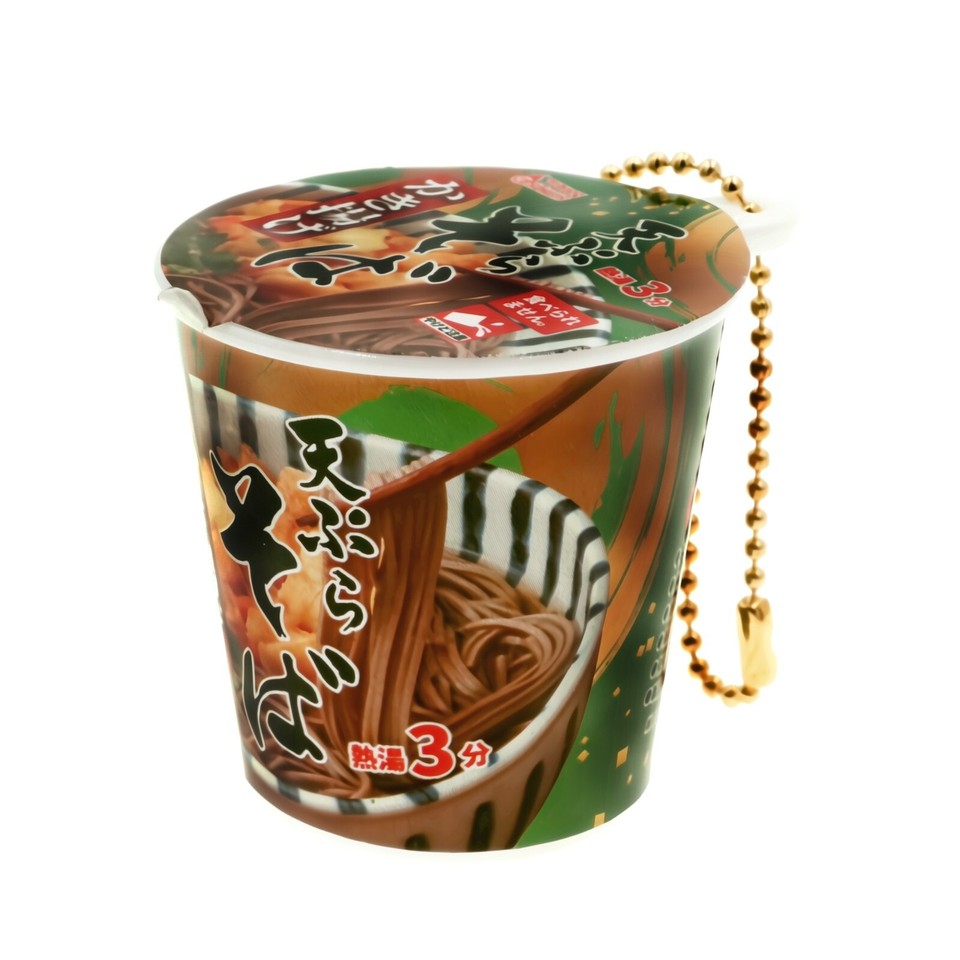 Ramen Noodle Udon Cup Miniature Food Keychain Japan 1 Random Mini ...