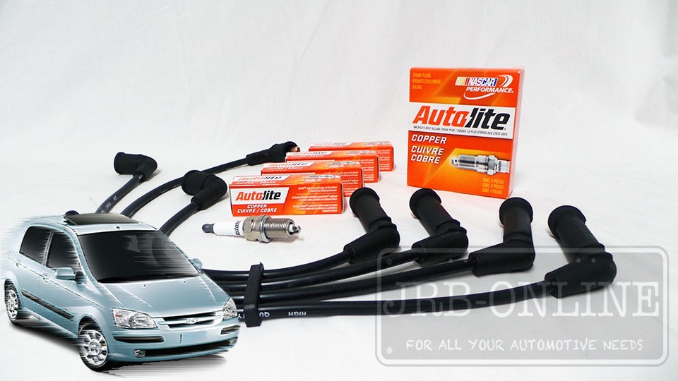 Hyundai Getz TB G4EA 1.3 L DOHC Spark Plugs & Ignition Leads SERVICE ...