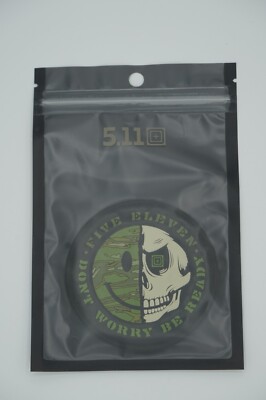 5.11 Tactical Green Don't Worry Be Ready Patch Style #81993 (034) | eBay