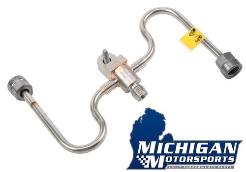 GM 12677002 Fuel Rail Inlet Crossover Tube 2014+ L83 L86 LT1 Silverado ...