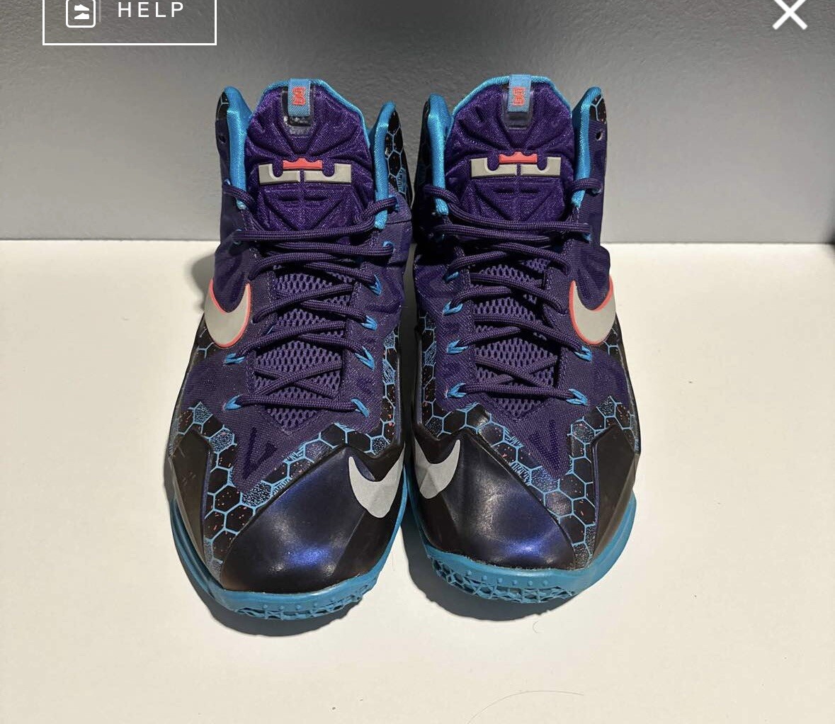 Nike Lebron XL 11 Summit Lake Hornets Basketball Shoe… - Gem