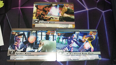 Lot Tekken card tournament TK-A056 A093 A096 Carte rare Yoshimitsu Nina ...