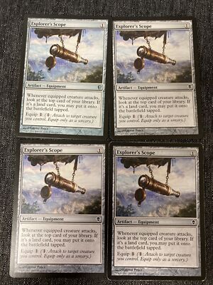 4 Explorer's Scope - LP/MP- Mixed Sets - mtg - x4 | eBay