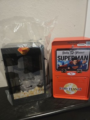 NEW AMC Superman Daily Planet Newspaper Popcorn Bucket and Regal Heat ...
