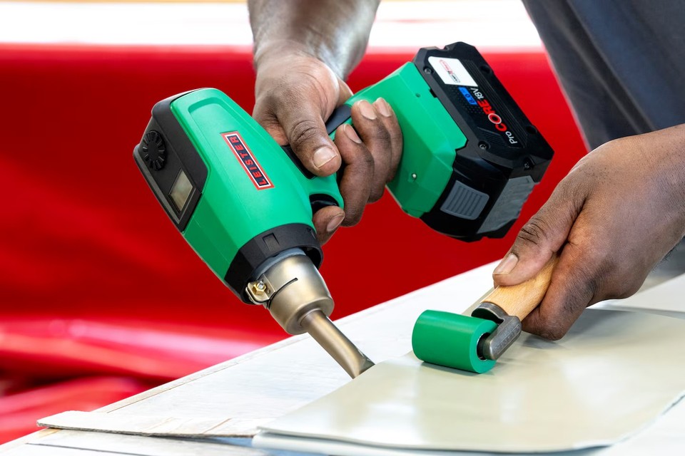 Leister 18V NEXHEAT 300 A-LP Cordless Plastic Welding Heat Gun Hot-air ...