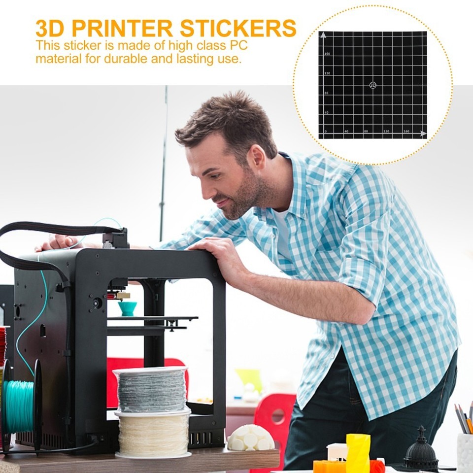 Printable Sticker Paper Sheets 3D Printer Platform Film Printing | eBay ...