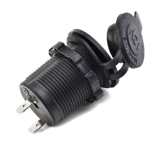 Heavy Duty 12V Car Power Socket USB Charger Waterproof and Vibration ...