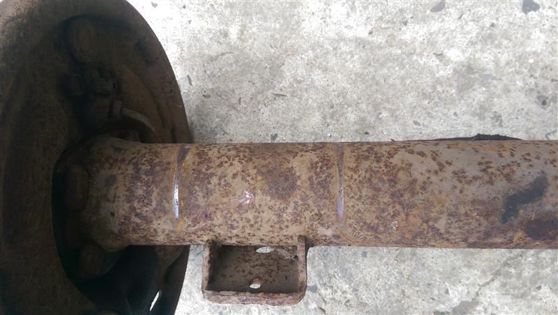 4.1L Automatic Rear Axle Housing "ONLY" for 75-79 Ford Granada | eBay