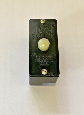 LICON 14-1241 HEAVY DUTY SNAP SWITCH 1HP 125VAC / 250VAC 20A | eBay