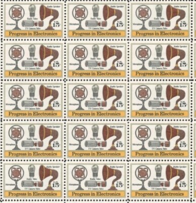United States 15¢ Microphone Speaker Electronics Postage Stamp #1502 ...