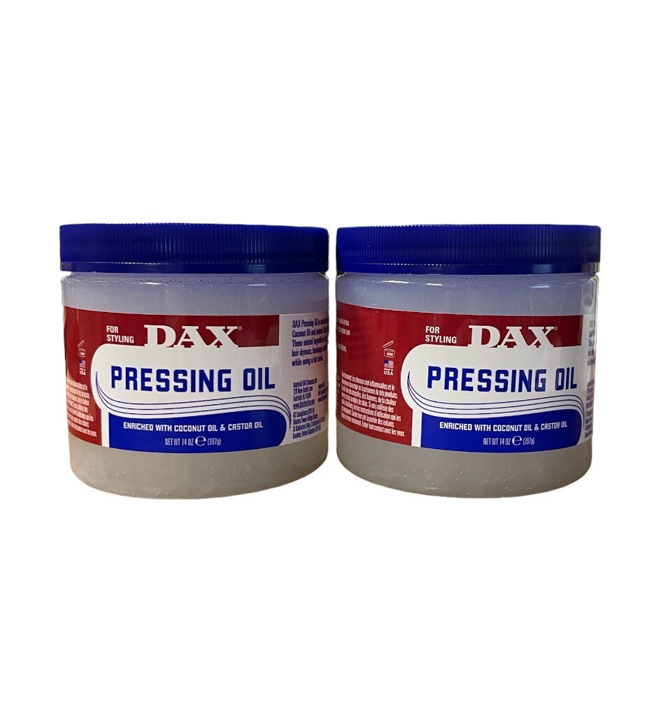 DAX Coconut oil & Castor Oil , Premium Styling/ Hot-combo Pressing Oil ...