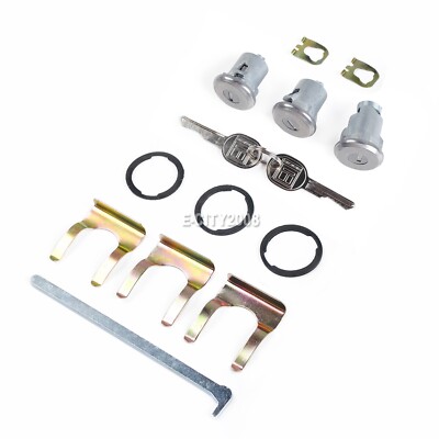 Cutlass Lock Set Door Trunk Key Kit 654394765282 Replacement Fit for ...