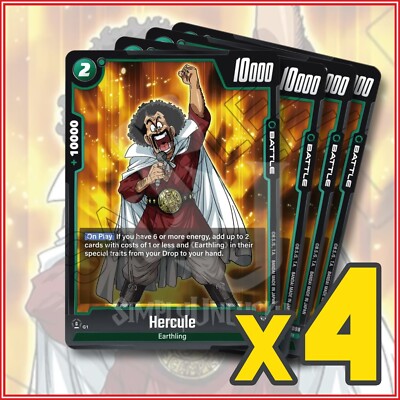 DRAGON BALL SUPER FUSION WORLD: Hercule Blazing Aura FB02-098 R x4 | eBay