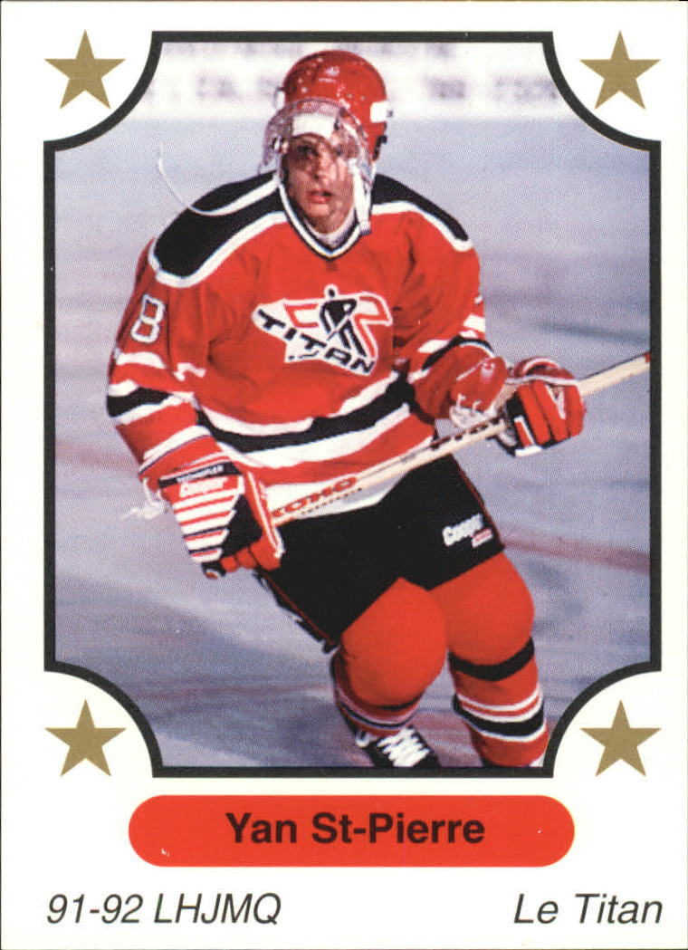 1991-92 7th Inning Sketch QMJHL #243 Yan St. Pierre | eBay