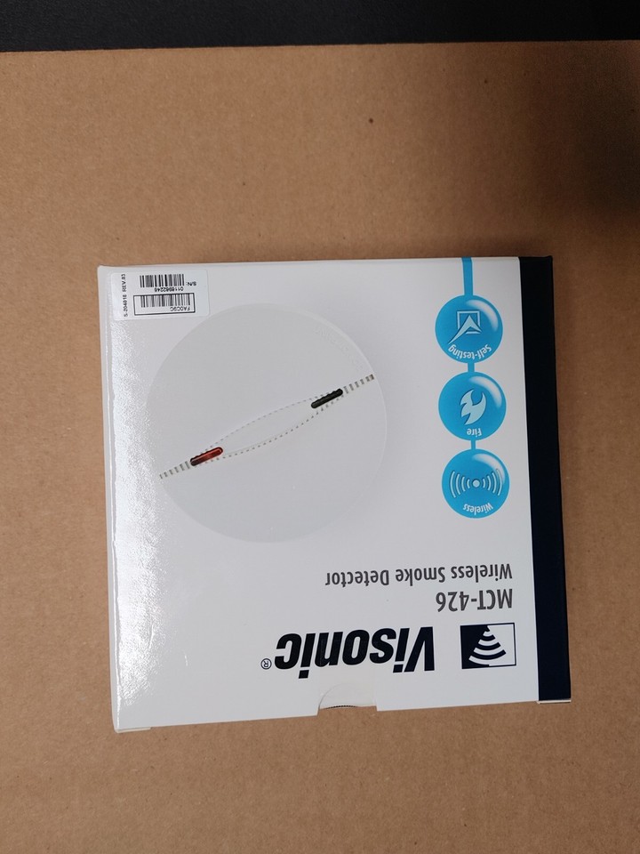 Visonic MCT-426 Wireless Smoke Detector ( Brand New) | eBay