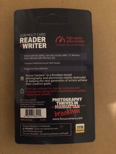 Focus+All+in+One+High+Speed+USB+2.0+Card+Reader for sale online | eBay
