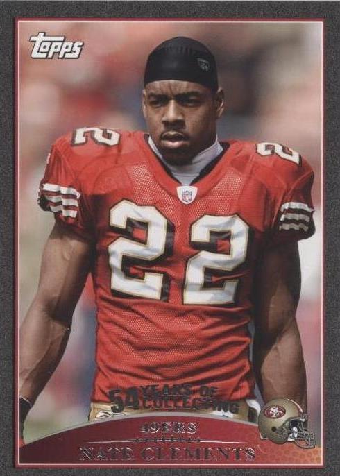 2009 Topps - Nate Clements #168 Black /54 for sale online | eBay