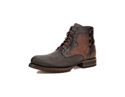 Corral Fashion Boots Mens Shark Round Toe Stud Lace 8.5 EE Black C3327 ...