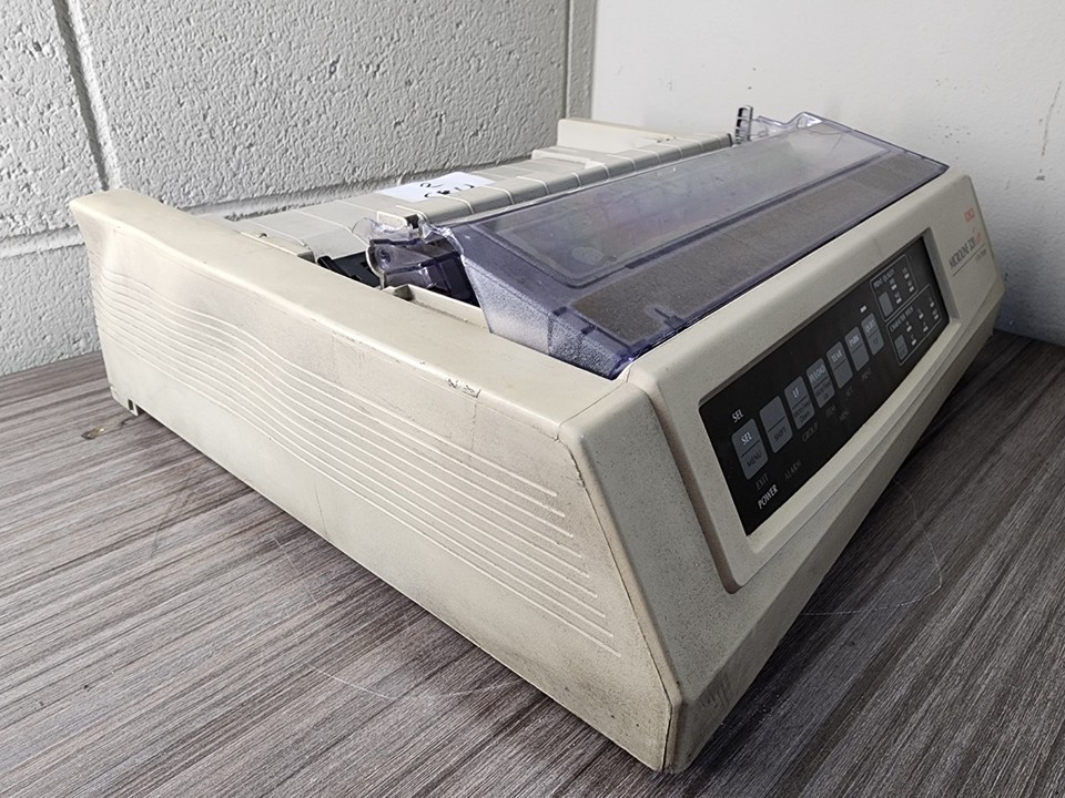 Oki Microline 320 Turbo 9 Pin Dot Matrix Printer GE7000A SKU2 | eBay