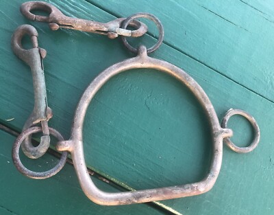 Used CHIFNEY ANTI-REARING HORSE BIT STRAIGHT MOUTH Stainless Steel. | eBay