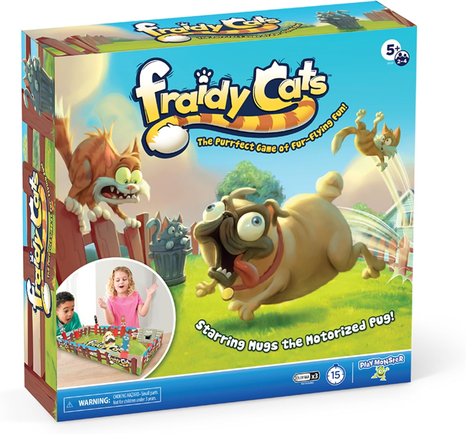 Fraidy Cats, Interactive Board Games for Kids- Board Games for Family ...