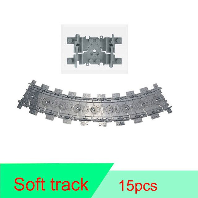 City Rail Flexible Tracks for LEGO Kit Train Building Blocks Sets DIY ...
