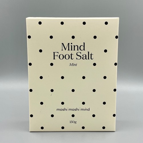150 g Moshi Moshi Mind Foot Salt Mint Refreshing Foot Bath Fußsalz | eBay