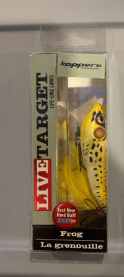 Koppers Live Target 3” Frog Yellow/Black | eBay