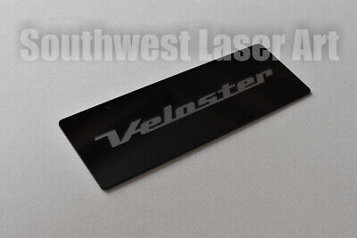 Laser Engraved License Plate Delete for Hyundai Veloster says ...