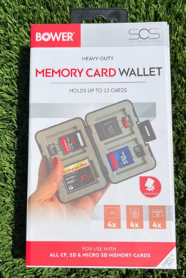BOWER HEAVY DUTY MEMORY CARD WALLET | eBay