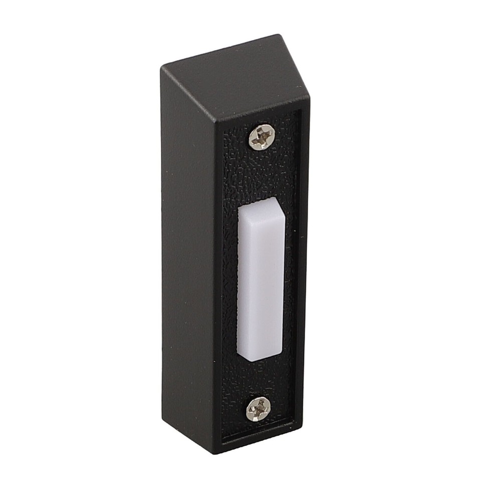 Lighted Doorbell Button Wired Door Bell Push Buttons LED Door Chime ...