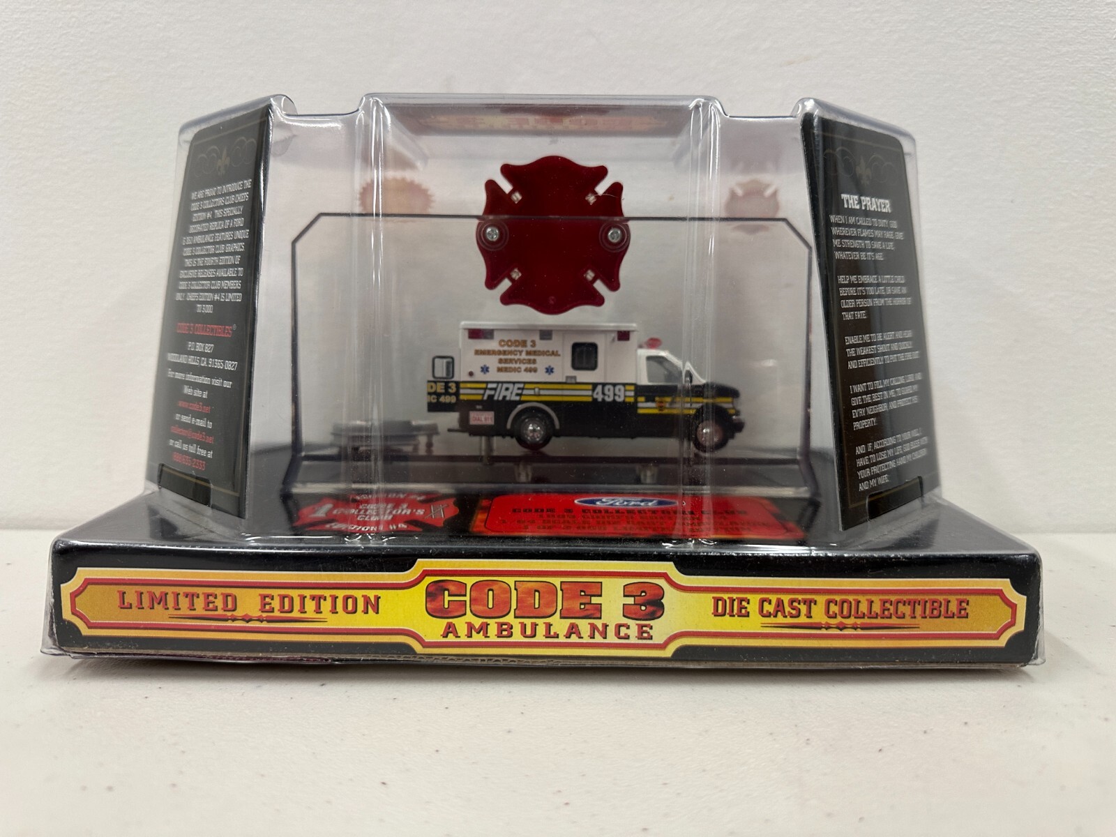 Code 3 Chief's Edition #4 Ford E350 Ambulance Fire 1 64 Replica for ...