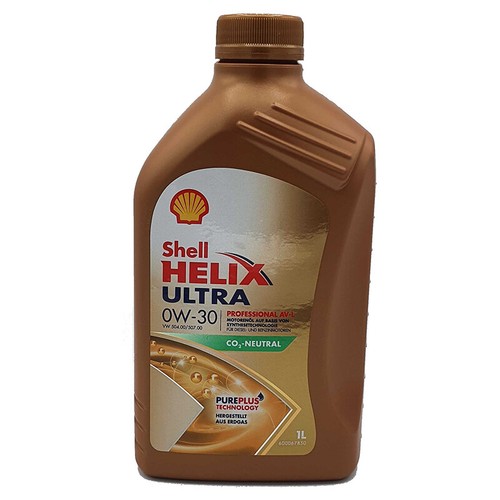 Shell Helix Ultra Professional AV-L 0W-30 1 Liter 1L VW 504 00 507 00 ...