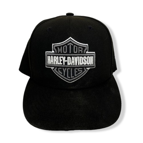 New Era Harley Davidson Snapback Hat Biker Motorcycles Cap Black ...