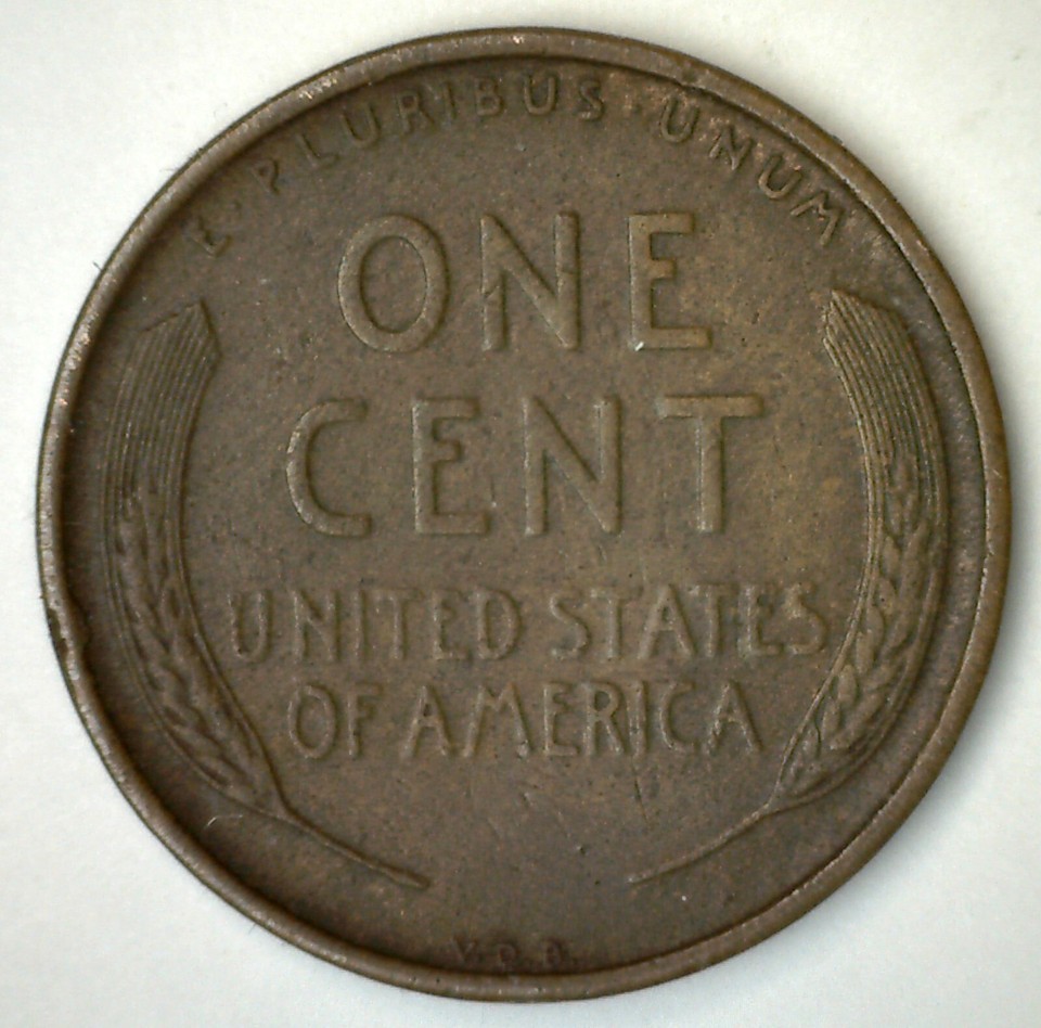 1909 S VDB Lincoln Wheat Cent Coin 1c KEY DATE RARE US Penny Circulated ...