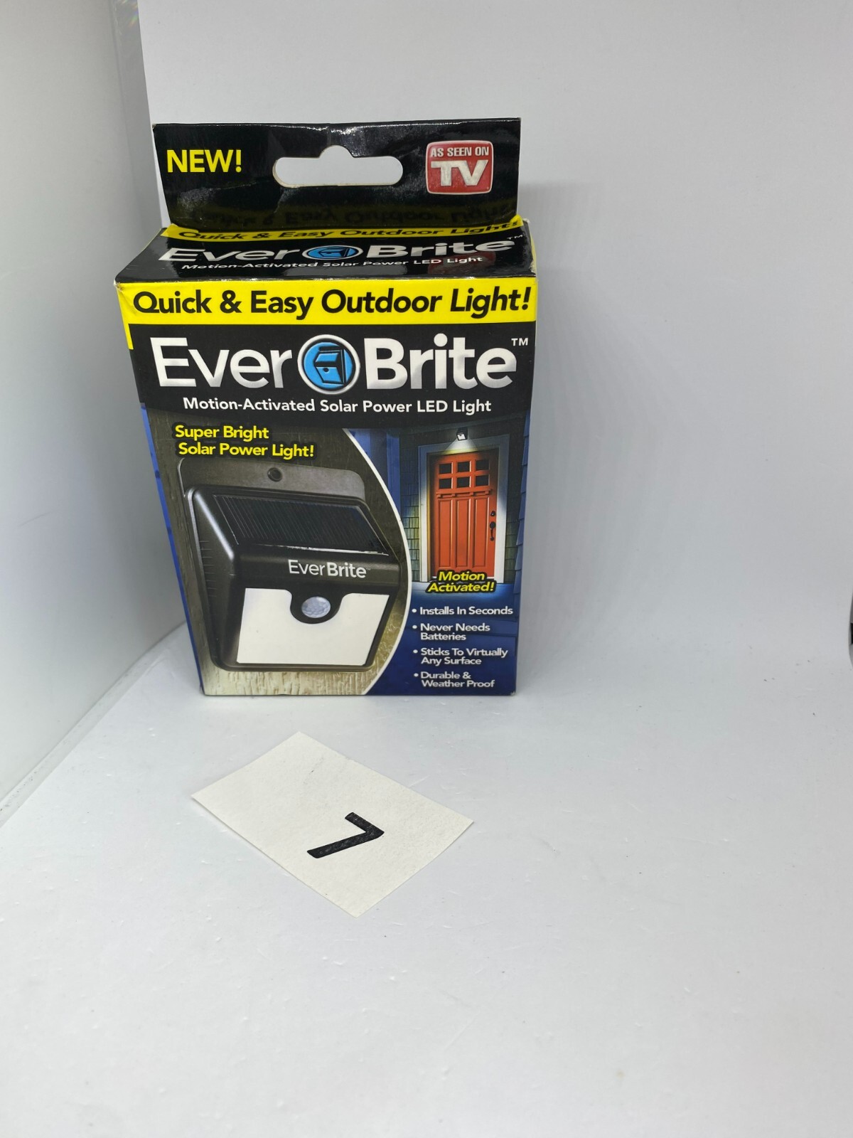 1x Everbrite Motion Activated Solar Outdoor LED Light for sale online ...