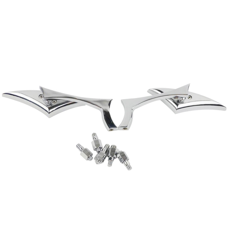 For Victory Ness Vegas Jackpot Motorcycle Side Mirrors Chrome Blade ...