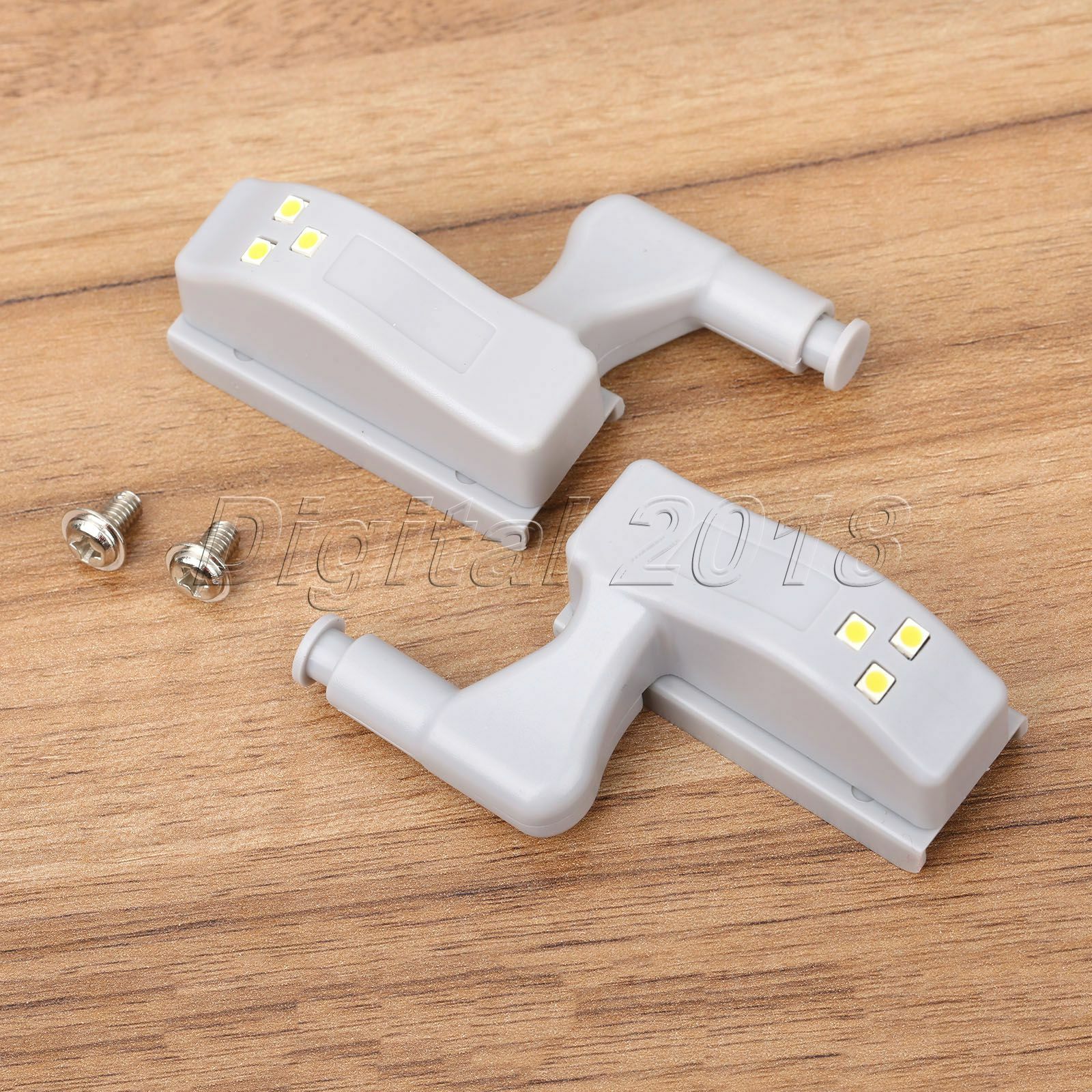 Cabinet Door Hinge Light LED Furniture Kitchen Bedroom Cupboard Closet ...